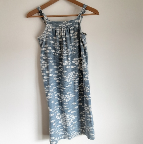 Winter Water Factory | Dresses | Fish Print Dress | Poshmark